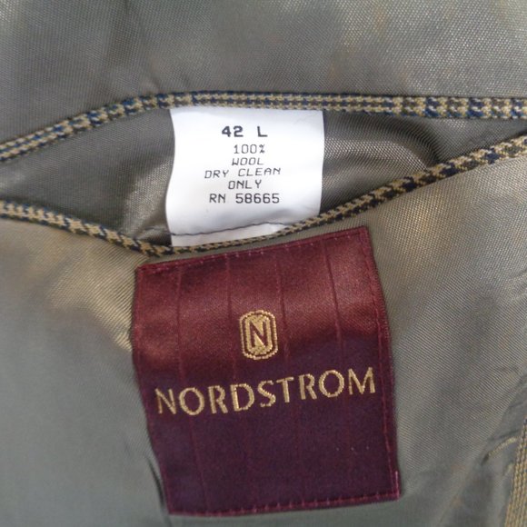 Nordstrom | Suits & Blazers | Nordstrom Custom Made Mens Plaid Check ...